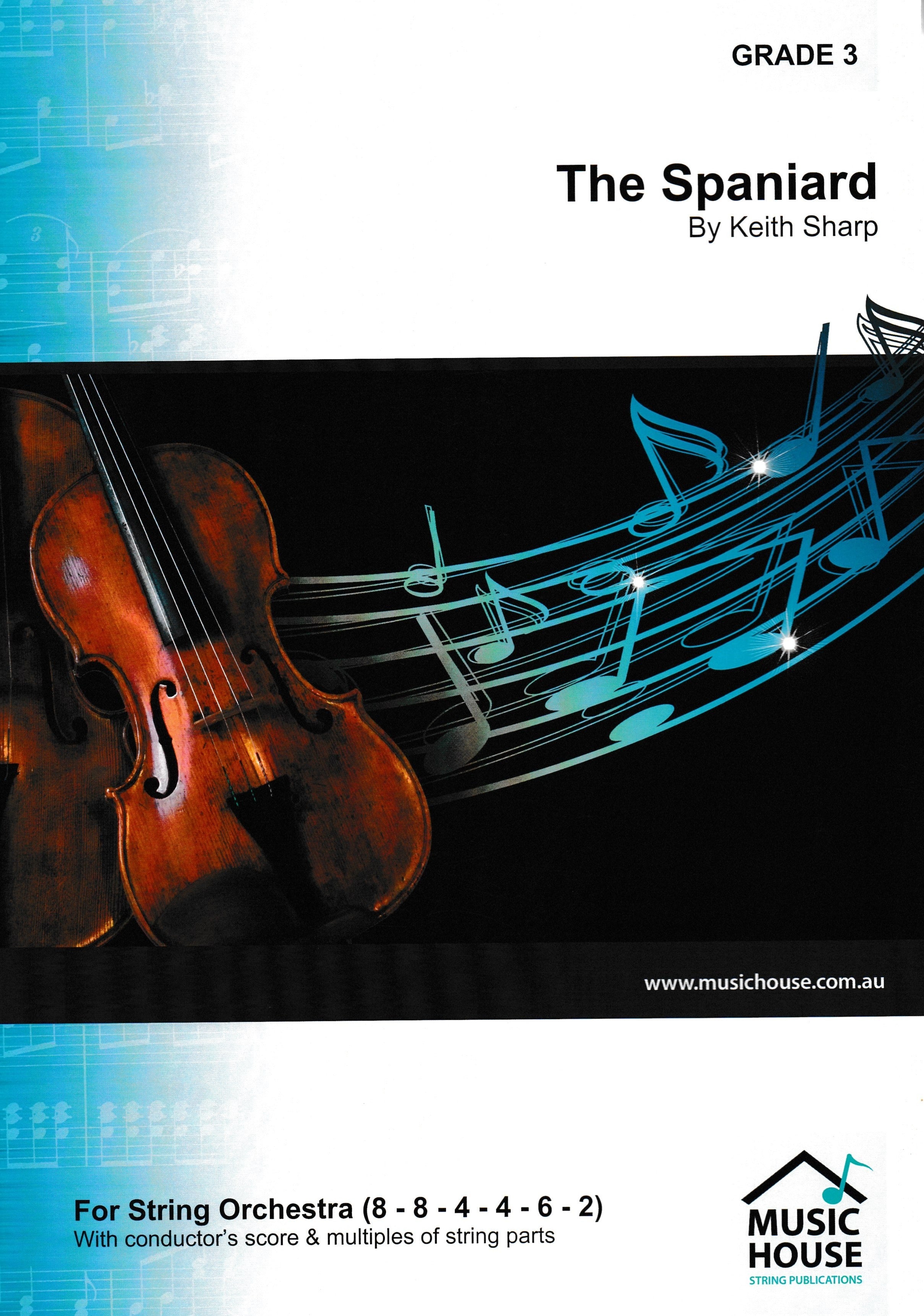 The Spaniard - arr. Keith Sharp (String Orchestra Grade 3)