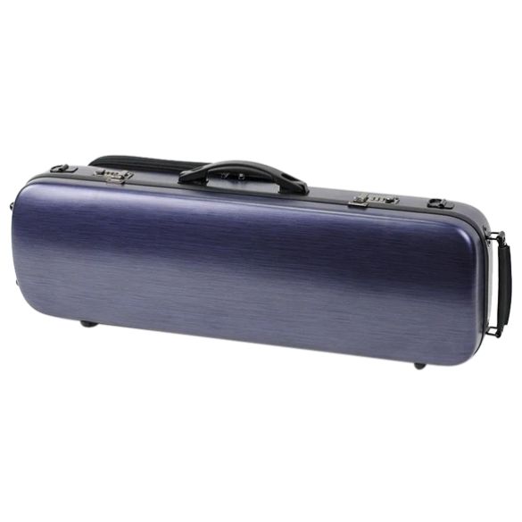HQ Oblong Viola Case, Brushed Blue